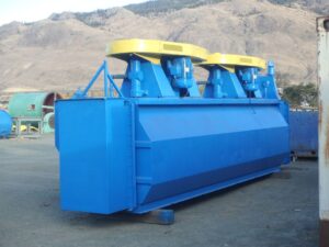 Outokumpu OK3 Flotation, Bank of 4 Cells - Nelson Machinery