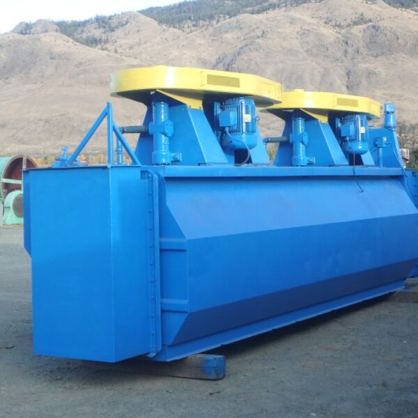 Outokumpu OK3 Flotation, Bank of 4 Cells - Nelson Machinery