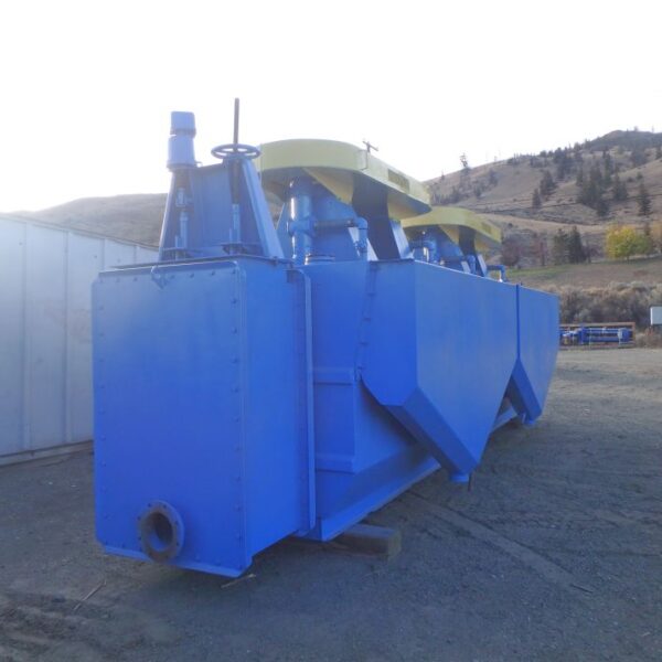 Outokumpu OK3 Flotation, Bank of 4 Cells - Nelson Machinery