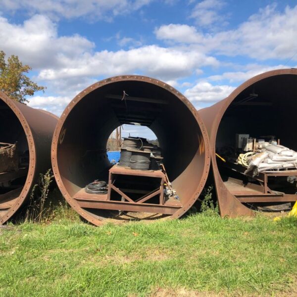 11' x 440' Cor Ten Steel Tube Conveyor - Nelson Machinery