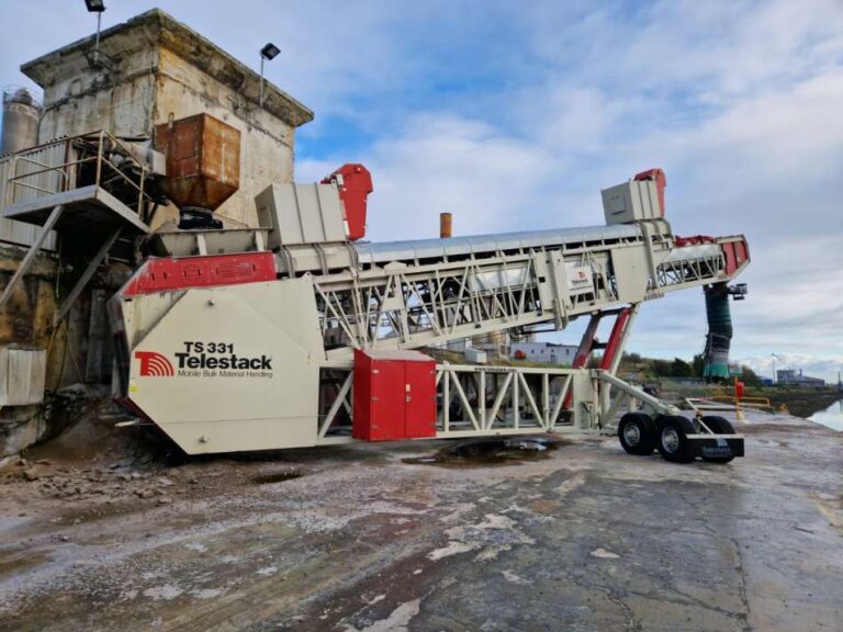 Telestack TS331 Radial Telescopic Conveyor - Nelson Machinery