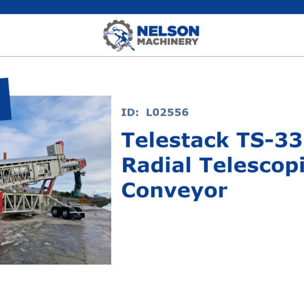 Telestack TS331 Radial Telescopic Conveyor - Nelson Machinery