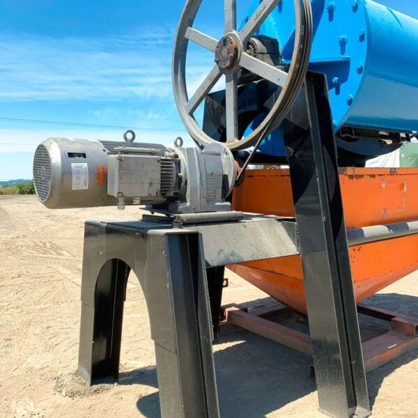 3' x 3' Fabricated Batch Ball Mill, 15 HP - Nelson Machinery