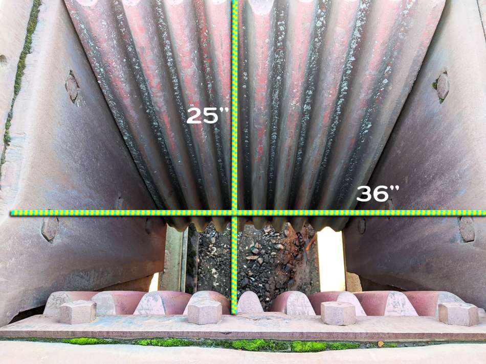 25" x 36" Telsmith Jaw Crusher - Nelson Machinery