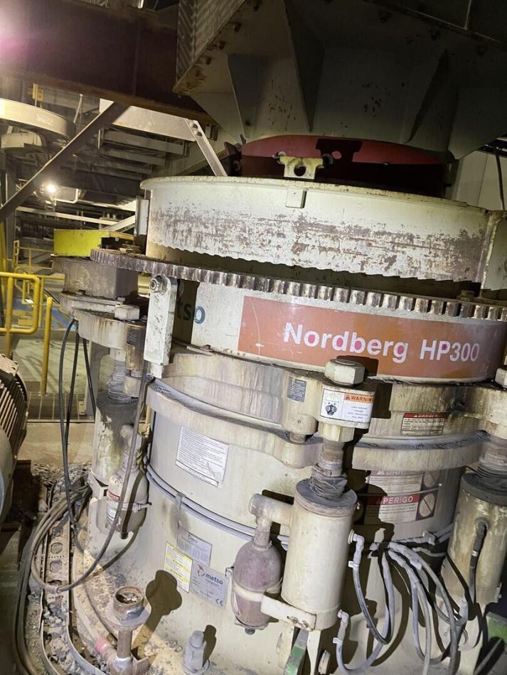 HP300 Metso Nordberg Cone Crusher - Nelson Machinery