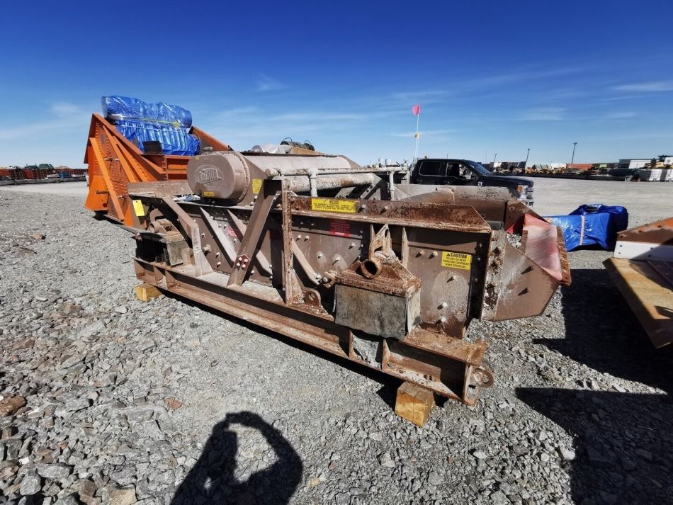 7' X 14' Heavy duty Horizontal Vibrating Screen - Nelson Machinery