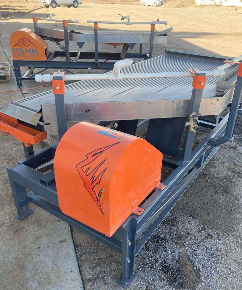 4' x 8' Mt Baker Concentrating Tables - Nelson Machinery