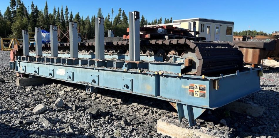 6' x 28' Metso Apron Feeder - Nelson Machinery & Equipment Ltd.