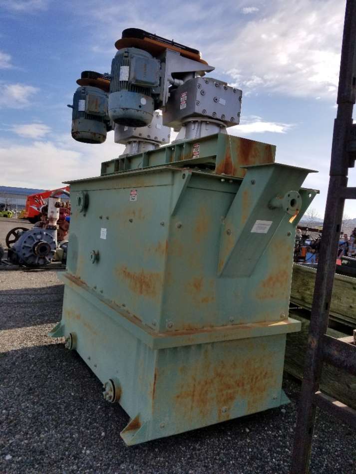 48" Quinn 2 Cell Attrition Machine - Nelson Machinery