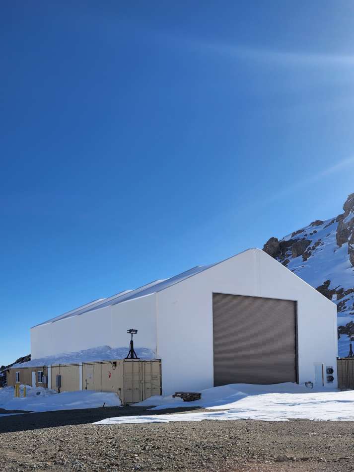 50' x 80' Portable Shop Warehouse Building - Nelson Machinery