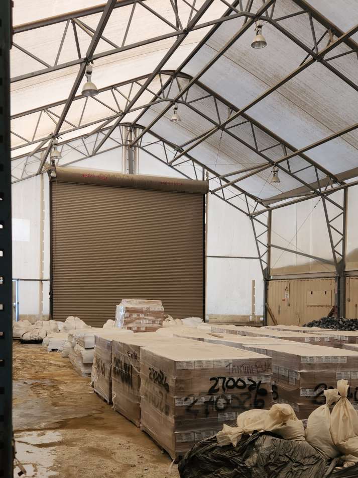 50' x 80' Portable Shop Warehouse Building - Nelson Machinery