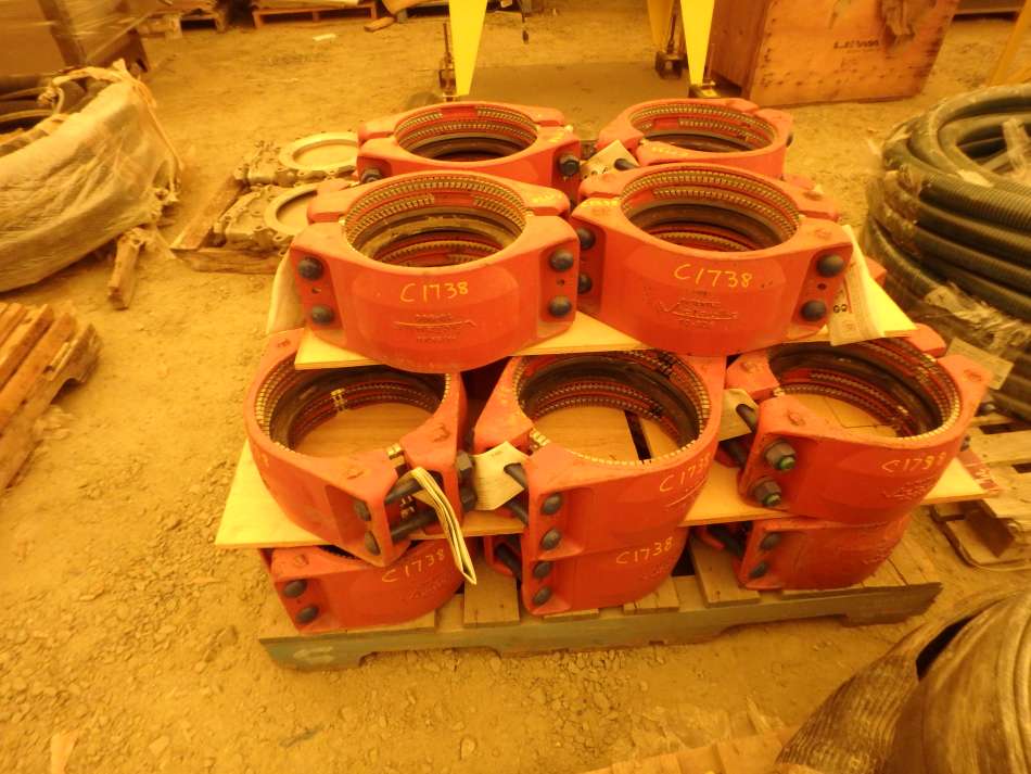 New 10" Victaulic HDPE Couplers - Nelson Machinery & Equipment Ltd