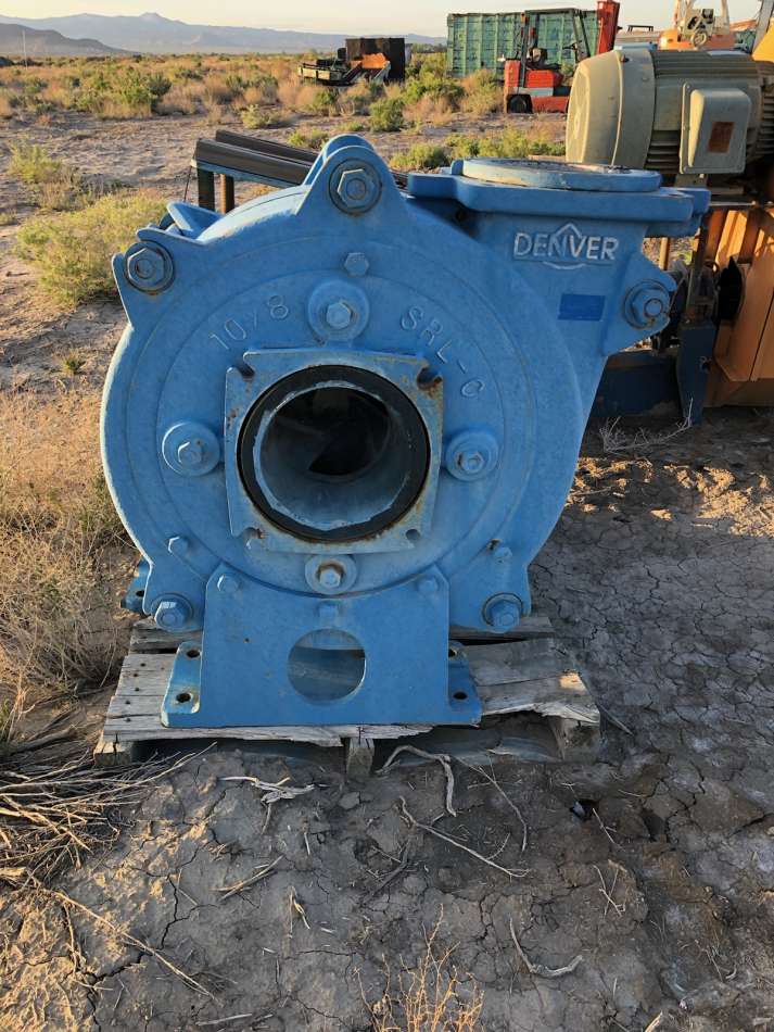 10" x 8" Denver SRL-C Slurry Pump - Nelson Machinery