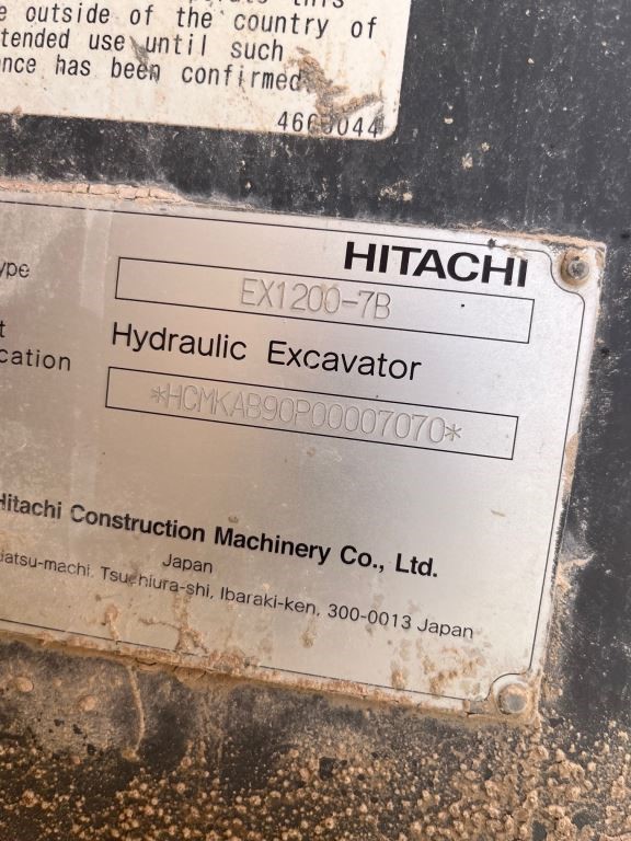 2020 Hitachi EX1200-7B - Nelson Machinery and Equipment