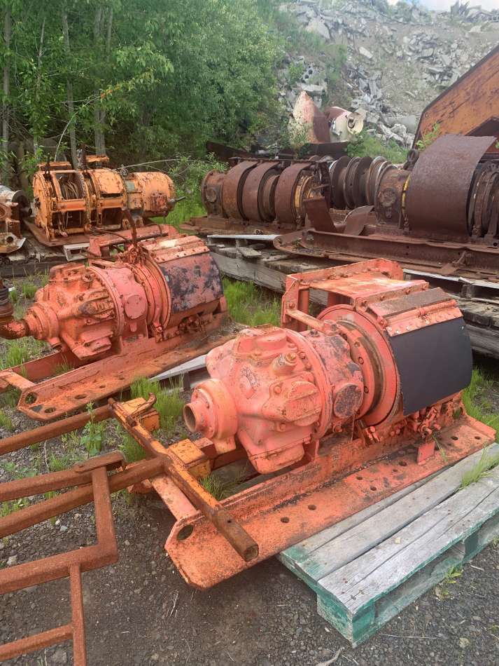 2 Drum Joy AF212 Slusher Hoists - Nelson Machinery