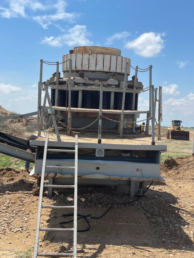 48" TELSMITH PORTABLE CONE CRUSHER, 200 HP - Nelson Machinery ...