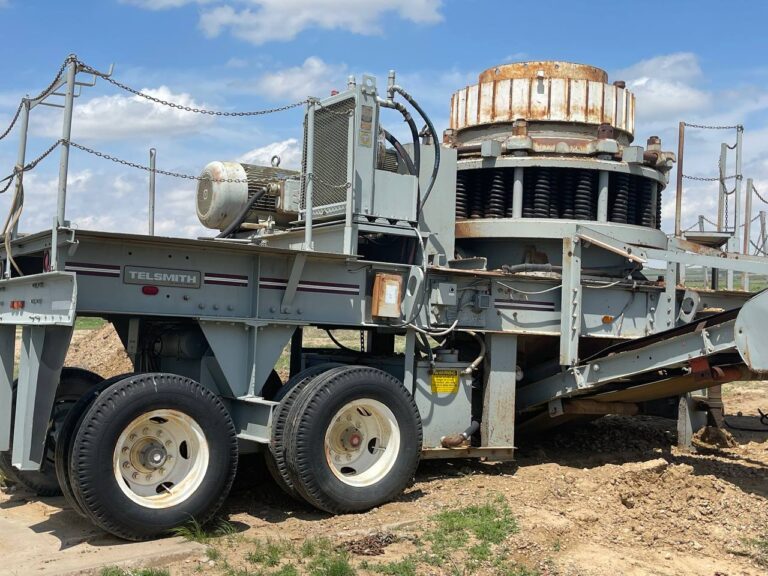 48" TELSMITH PORTABLE CONE CRUSHER, 200 HP - Nelson Machinery ...