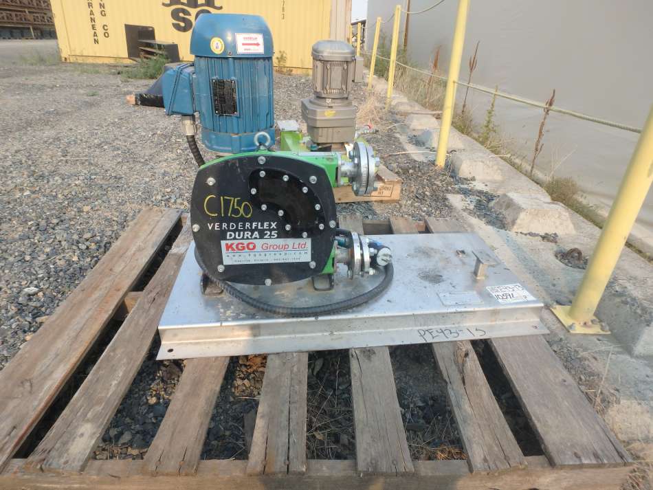 1" Verderflex Dura25 Peristaltic Pump - Nelson Machinery & Equipment Ltd.