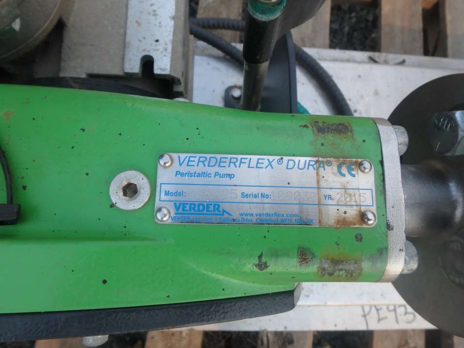 1" Verderflex Dura25 Peristaltic Pump - Nelson Machinery & Equipment Ltd.