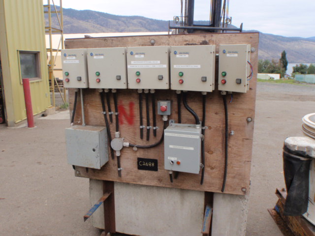 Electrical Control Station - Nelson Machinery & Equipment Ltd.