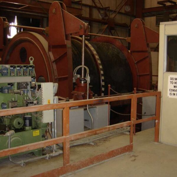 10' GHH Double Drum Mine Hoist - Nelson Machinery & Equipment Ltd.