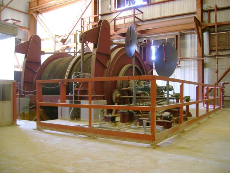 10' GHH Double Drum Mine Hoist - Nelson Machinery & Equipment Ltd.