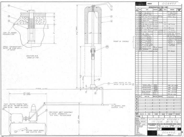 10' Single Drum Mine Hoist - Nelson Machinery & Equipment Ltd.