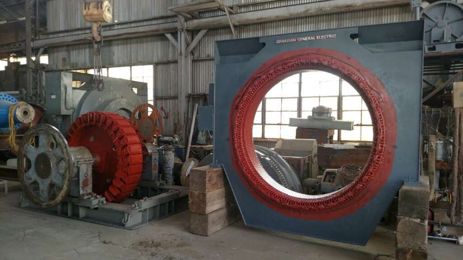 1250 HP 240 RPM General Electric Synchronous Motor- Nelson Machinery ...