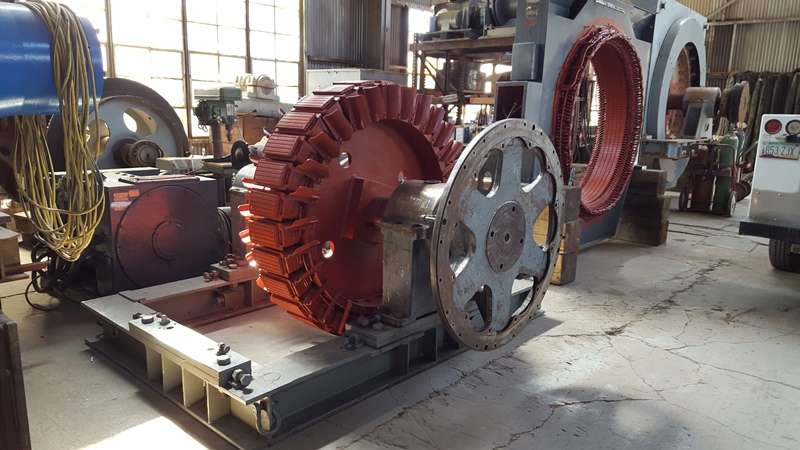1250 HP 240 RPM General Electric Synchronous Motor- Nelson Machinery ...