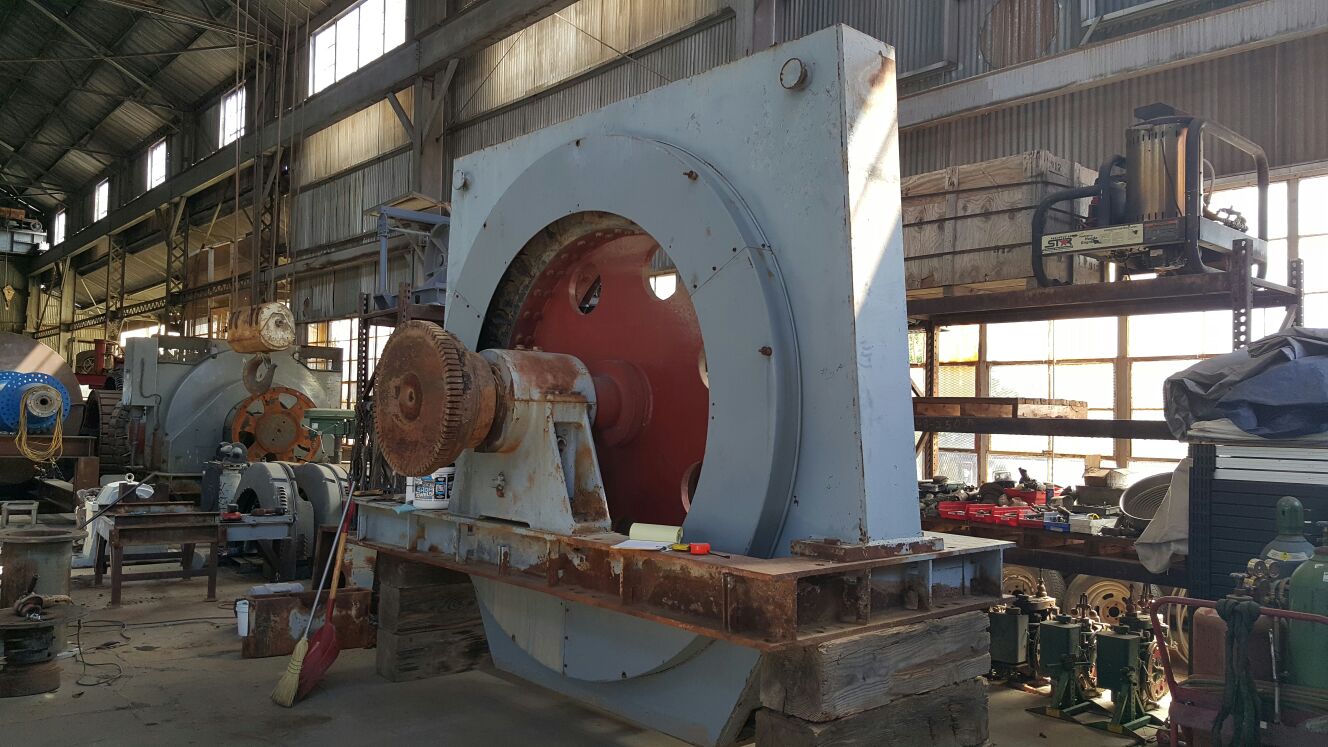 1250 HP 200 RPM General Electric Synchronous Motor- Nelson Machinery ...