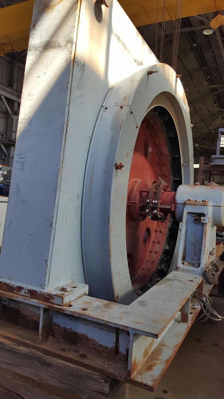1250 HP 200 RPM General Electric Synchronous Motor- Nelson Machinery ...