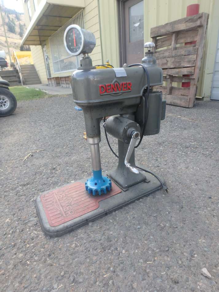 Denver D12 Lab Flotation Including Tachometer - Nelson Machinery ...