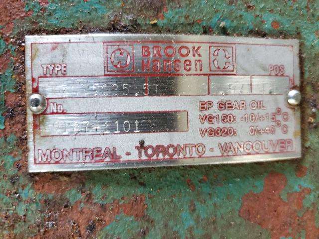 Brook Hansen Gear Box - Nelson Machinery & Equipment Ltd.