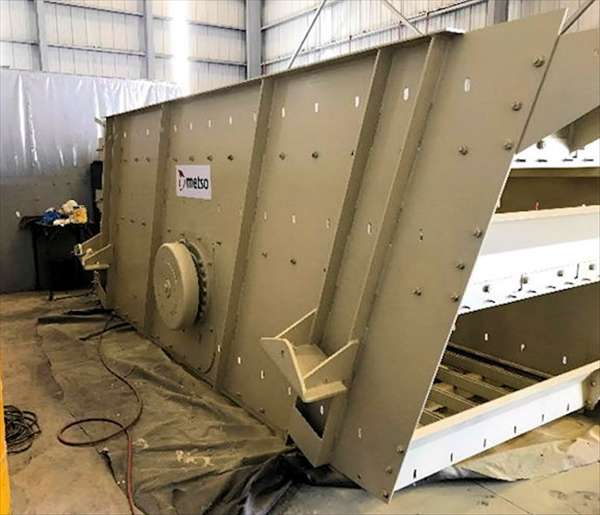 6' x 16' Refurbished Metso Triple Deck Screen - Nelson Machinery ...