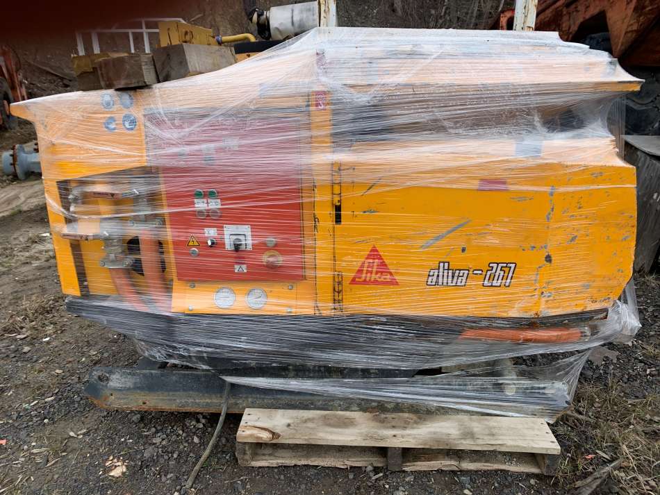 Aliva 267 Wet Dry Shotcrete Machine - Nelson Machinery & Equipment Ltd.