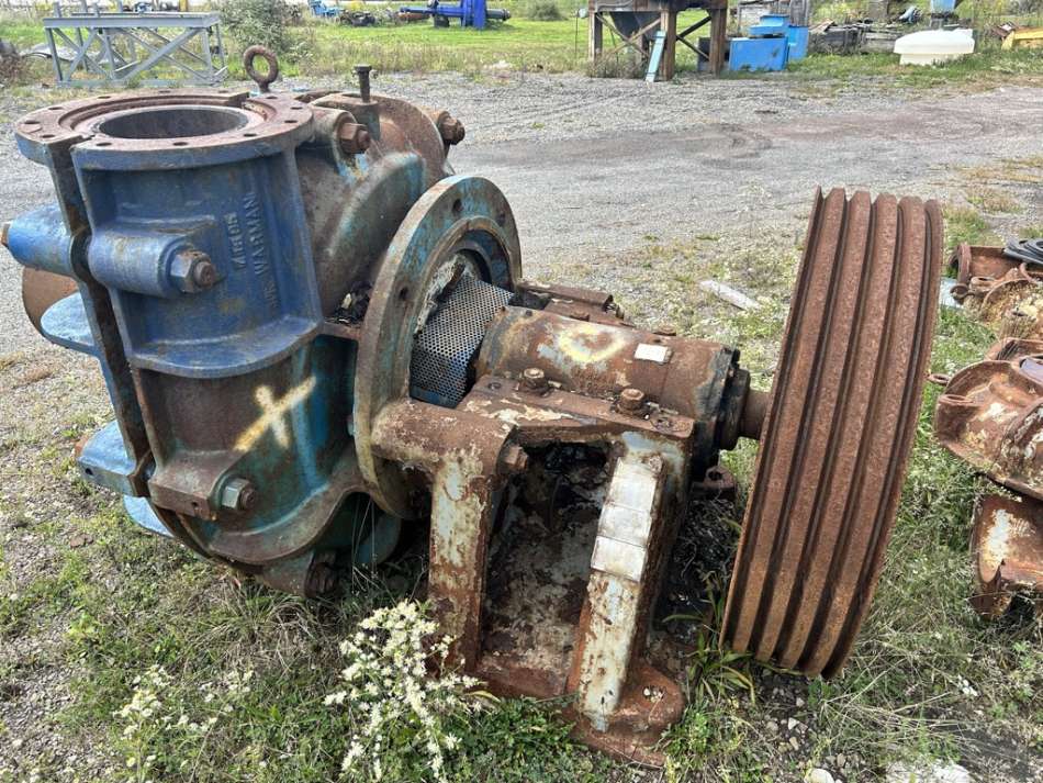 Warman 12/10 AH Pumps- Nelson Machinery & Equipment Ltd.