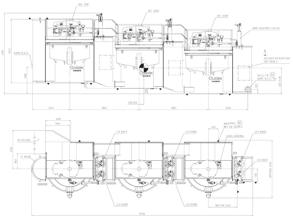 METSO OUTOTEC TANKCELL E5 FLOTATION MECHANISMS - Nelson Machinery ...