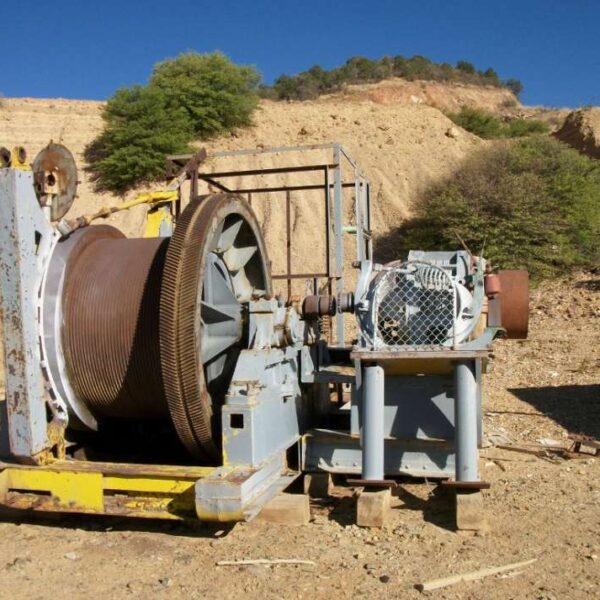 5' Single Drum Mine Hoist- Nelson Machinery & Equipment Ltd.