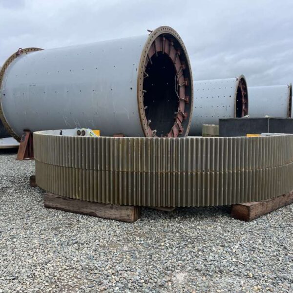 8'10" X 13'6" OUTOTEC BALL MILL - Nelson Machinery & Equipment Ltd.