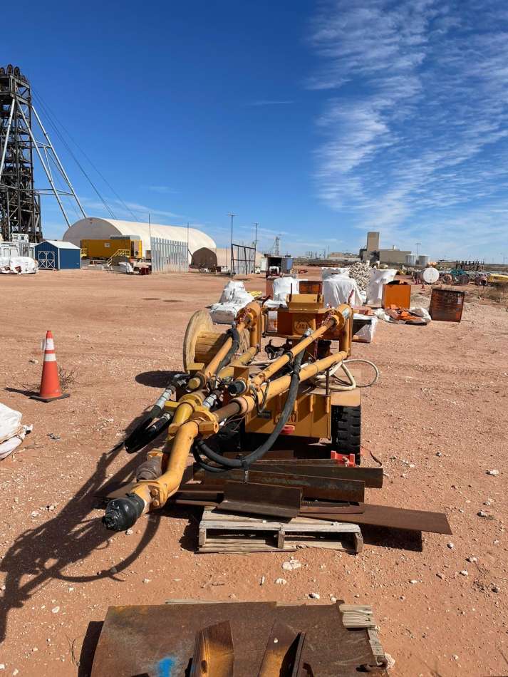 2-Boom Long Tom Drill Rigs- Nelson Machinery & Equipment Ltd.