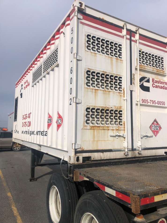 Cummins/Stamford Containerized Generator Set 500 Kw - Nelson Machinery ...