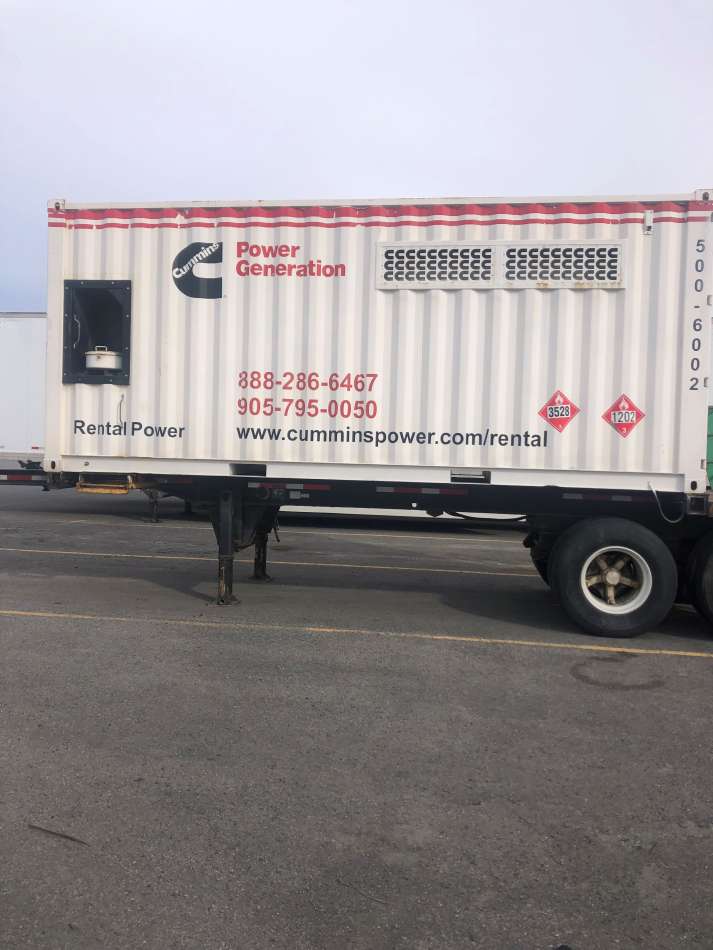 Cummins/Stamford Containerized Generator Set 500 Kw - Nelson Machinery ...