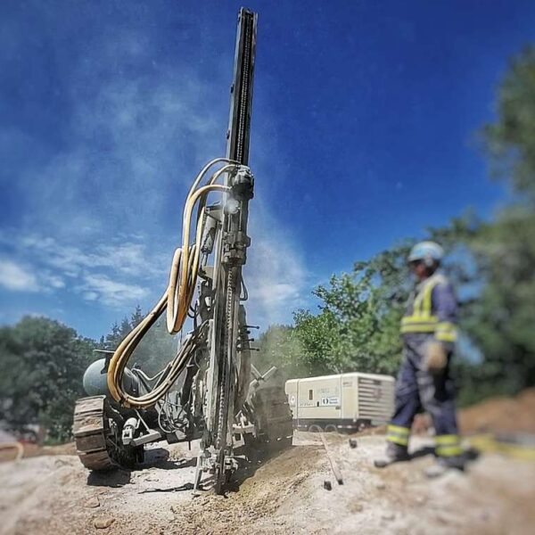 Gardner Denver ATD-3100 Air Track Rock Drill- Nelson Machinery ...