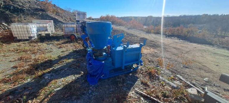 Meyco Piccola Portable Air/Hydraulic Driven Rotor Type Shotcrete ...