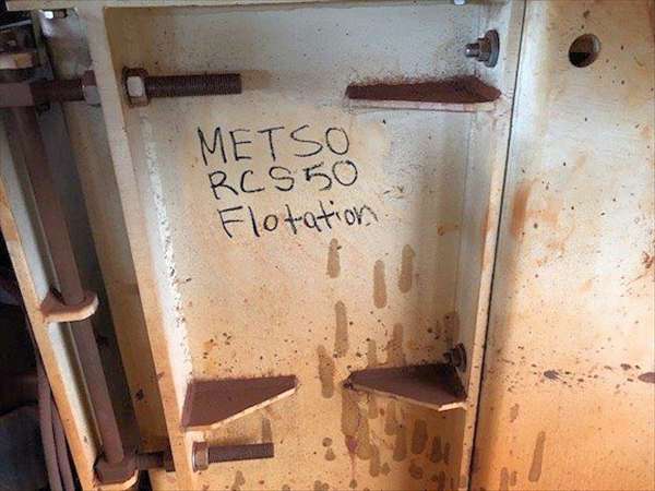 Metso Model RCS 50 Flotation Cells- Nelson Machinery & Equipment Ltd.