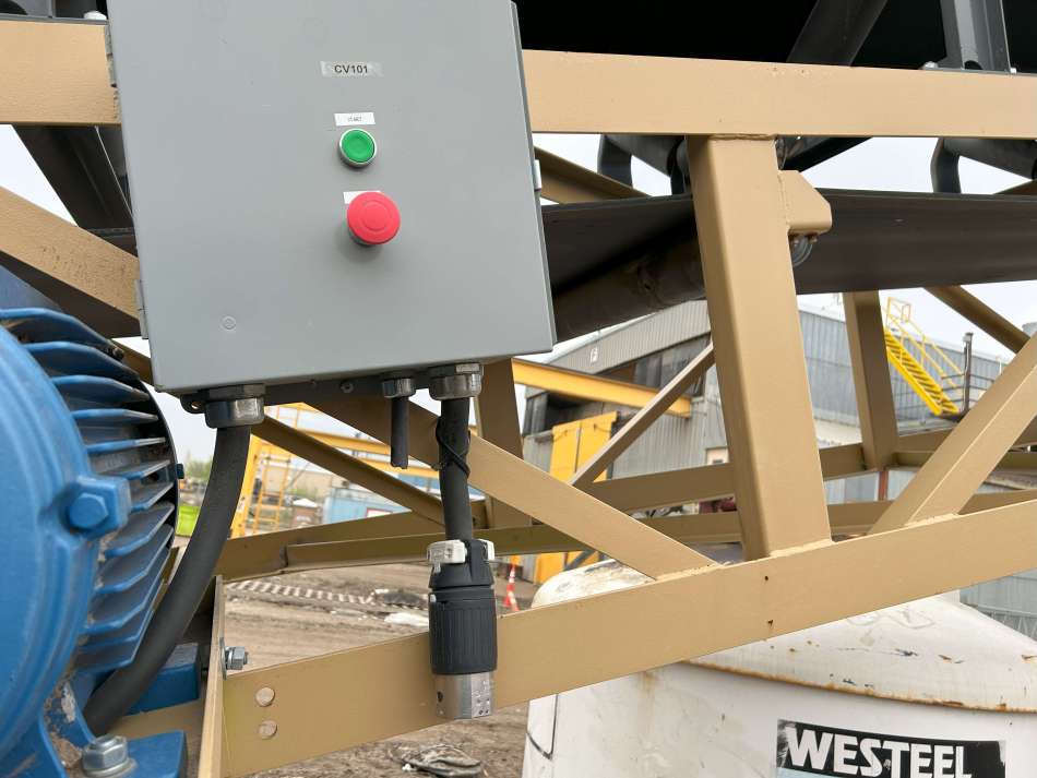 36" X 85' LATTICE FRAME STACKER CONVEYOR - Nelson Machinery & Equipment ...