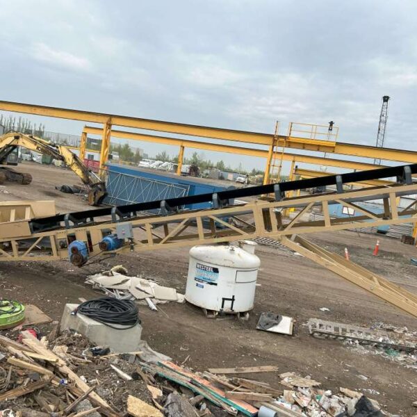 36" X 85' LATTICE FRAME STACKER CONVEYOR - Nelson Machinery & Equipment ...