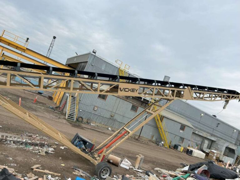 36" X 85' LATTICE FRAME STACKER CONVEYOR - Nelson Machinery & Equipment ...