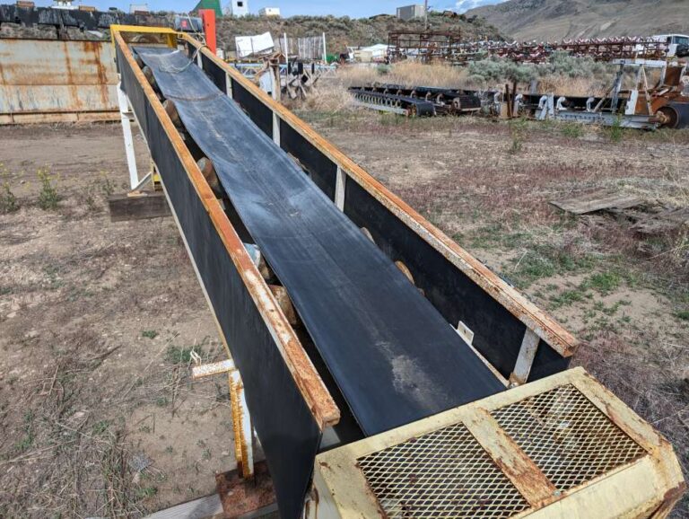 18" X 20' CHANNEL FRAME CONVEYOR, 2 HP - Nelson Machinery & Equipment Ltd.