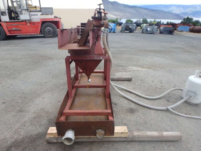 12" X 12" Duplex Mineral Jig- Nelson Machinery & Equipment Ltd.
